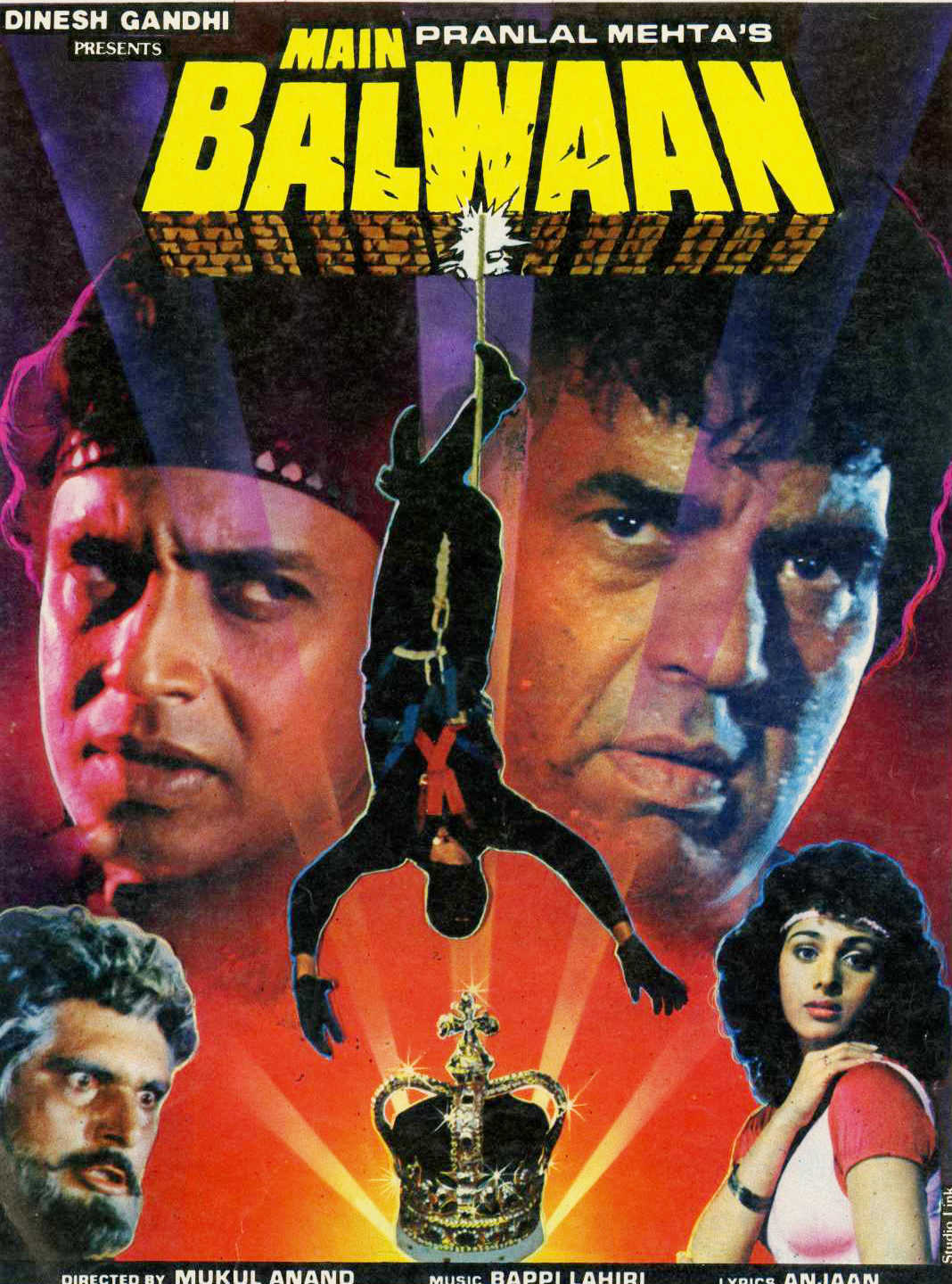 Main Balwaan 1986 Movie Box Office Collection, Budget and Unknown Facts ...
